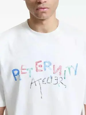 RETERNITY L'expression Logo-print Cotton T-shirt