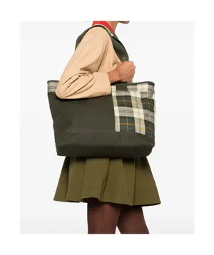 Barbour Patchwork Tote Bag