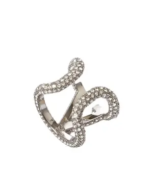 Valentino Garavani Vlogo Embellished Ring