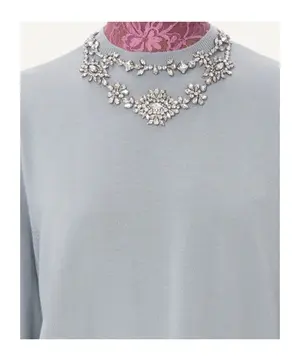 Valentino Garavani Embroidered Crew Neck Sweater
