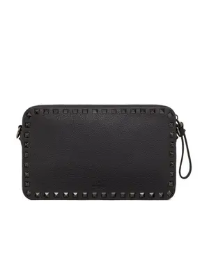 Valentino Garavani Rockstud Zipped Crossbody Bag