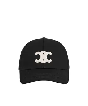 CELINE Celine Triomphe Baseball Cap In Cotton