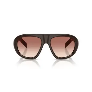 Prada Full Rim Aviator Sunglasses
