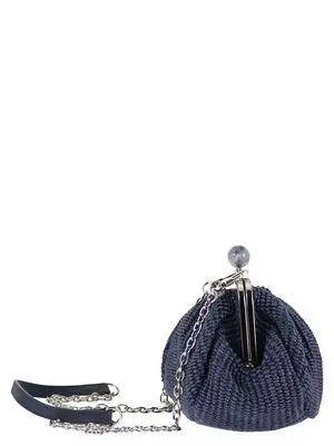 Max Mara Woven Design Shoulder Bag