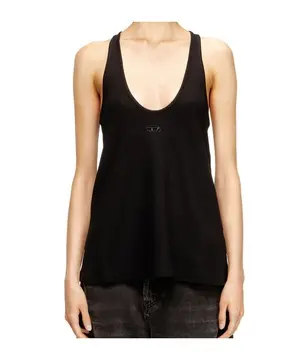DIESEL® Logo Racerback T-shirt - Black