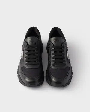 Prada Re-nylon Lace-up Sneakers