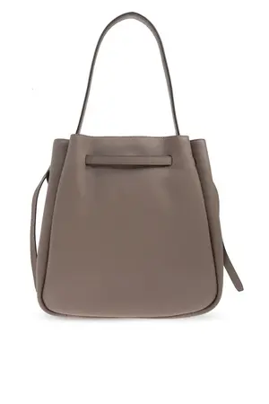 Tory Burch Romy Drawstring Shoulder Bag - Grey
