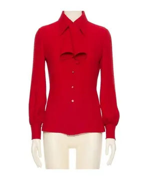 Valentino Garavani Cady Couture Shirt With Scarf Detail