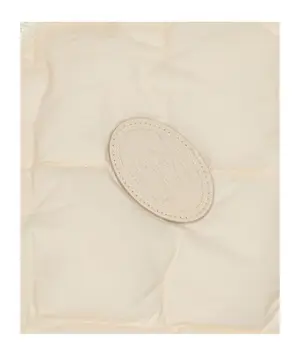 Burberry Quilted Check-stitch Nylon And Wool Zip-up Jacket - Ceramic White