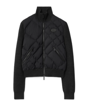 Burberry Burberry Kelsley Zip-Up Quilted Jacket Black