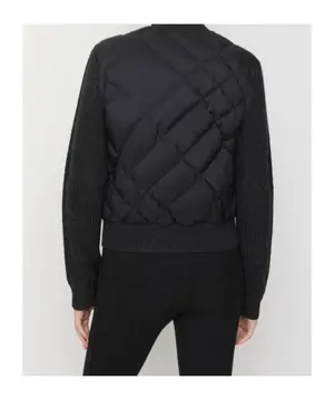 Burberry Kelsley Zip-up Quilted Jacket - Black