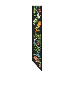 FERRAGAMO Eden Shoes Print Bandeau Scarf - Polychromatic