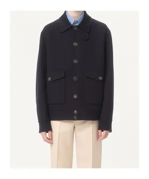 Valentino Garavani Vlogo Signature Button-up Overshirt