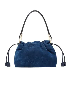 Fendi Mamma Baguette Medium Shoulder Bag - Blue