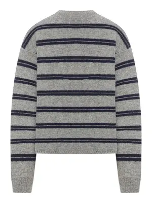 Miu Miu Striped Button-up Cardigan