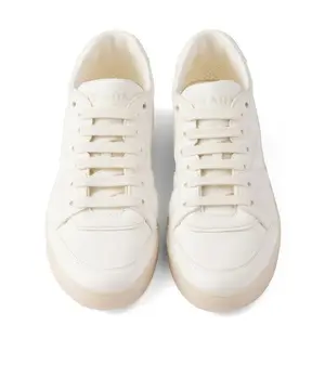 Prada Logo-stamp Lace-up Sneakers