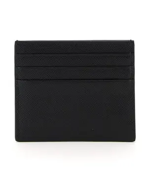 Prada Logo Plaque Card Holder