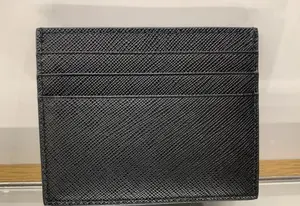 Prada Logo Plaque Card Holder