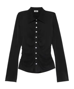 AVAVAV AVAVAV Draped Button-Up Top No