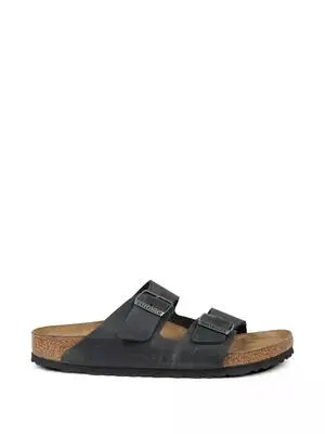 BIRKENSTOCK Arizona Buckle-fastening Sandals - Black