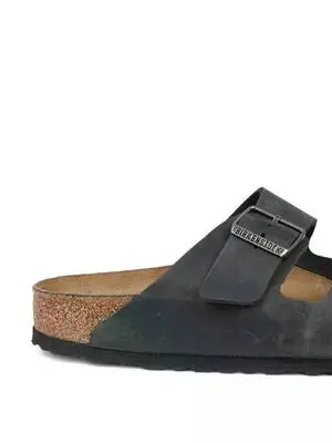 BIRKENSTOCK Arizona Buckle-fastening Sandals - Black