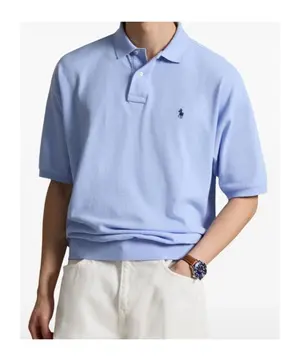 Polo Ralph Lauren Oversized Knit Polo Shirt
