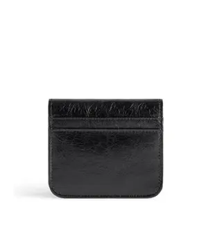 Balenciaga Logo Plaque Bifold Wallet