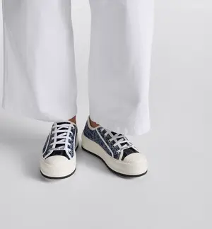 Dior Walk'n' Platform Sneakers With Signature Detailing