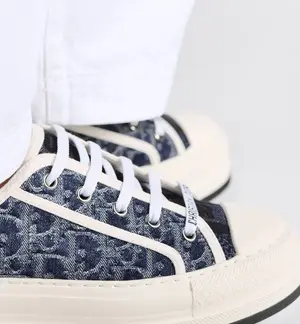 Dior Walk'n' Platform Sneakers With Signature Detailing
