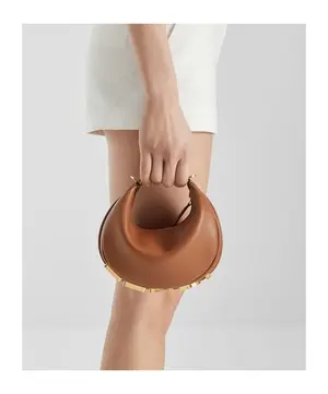 Fendi Mini Baguette Bag - Brown