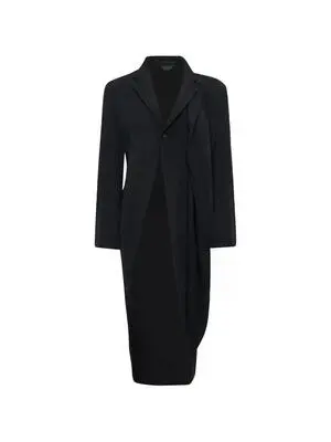 Comme Des Garçons Draped Asymmetric Jacket