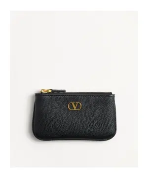 Valentino Garavani Vlogo Signature Keyring Pouch