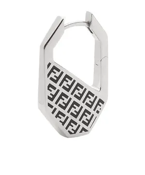 Fendi Hexagon Single Earring