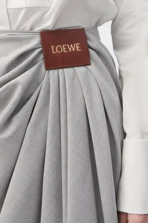 Loewe Draped Loose Fit Trousers