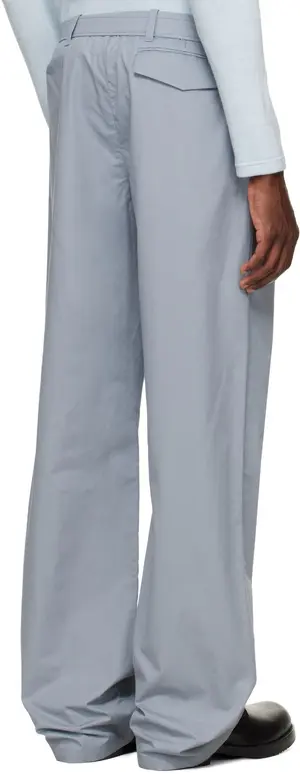 RIER Belt Loop Casual Pants With Detachable Belt