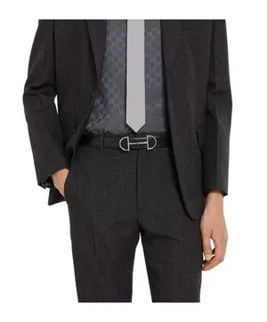 Gucci Horsebit Reversible Leather Belt