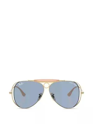Ray-ban Pilot Frame Sunglasses - Gold