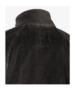 Fendi High Neck Zip-up Blouson