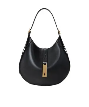 Polo Ralph Lauren Small Polo Id Shoulder Bag - Black
