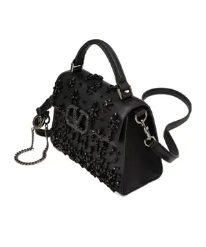 Valentino Garavani Vlogo Signature Embellished Tote Bag