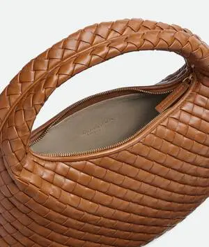 Bottega Veneta Small Veneta Intrecciato Hobo Bag