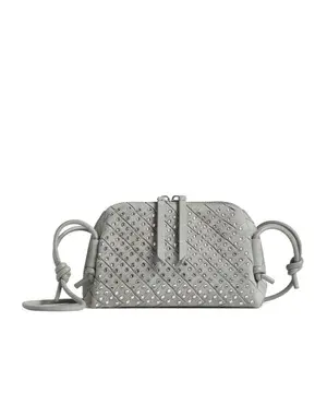 Bottega Veneta Concert Pouch With Rhinestone Embellishments