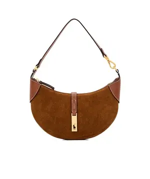 Polo Ralph Lauren Zipped Shoulder Bag - Brown