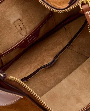 Polo Ralph Lauren Zipped Shoulder Bag - Brown