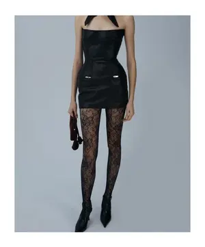 Magda Butrym Off-shoulder Corset Mini Dress