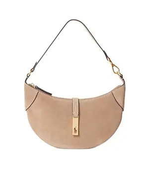 Polo Ralph Lauren Mini Polo Id Zipped Shoulder Bag - Clay