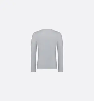 Dior Long-sleeved T-shirt With Mountain Print