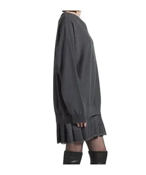 Balenciaga Layered V-neck Sweater Dress