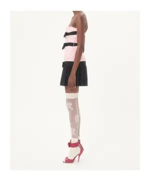 Valentino Garavani Bow Embellished Spaghetti Strap Dress