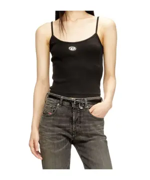 DIESEL® T-hupy" Logo Strappy Top